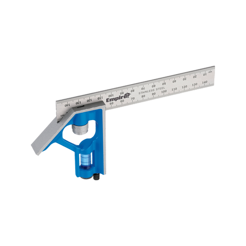 Empire 150mm True Blue Combination Square - Bunnings New Zealand