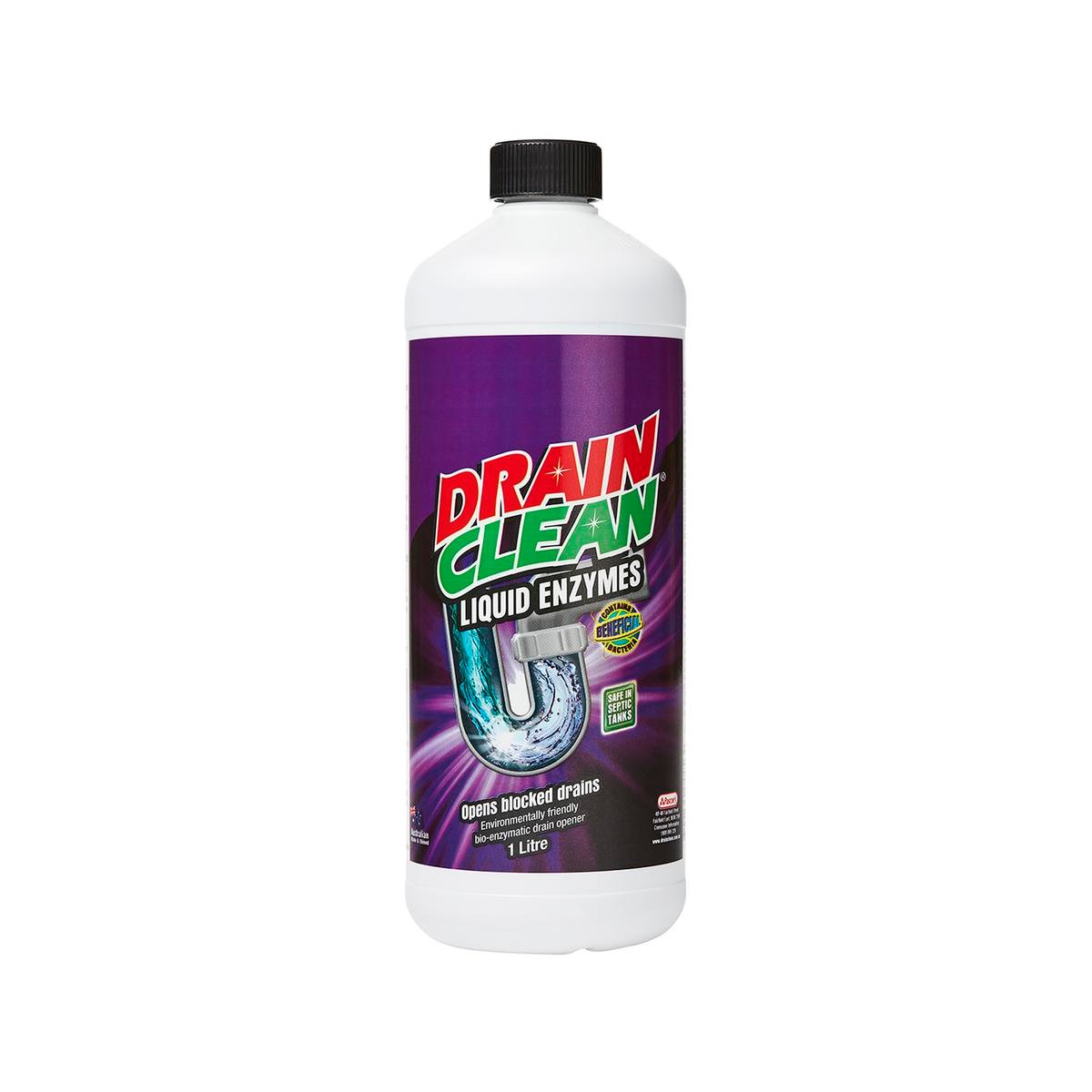 Drain Clean 1L Liquid Enzyme Drain Cleaner - Bunnings Australia