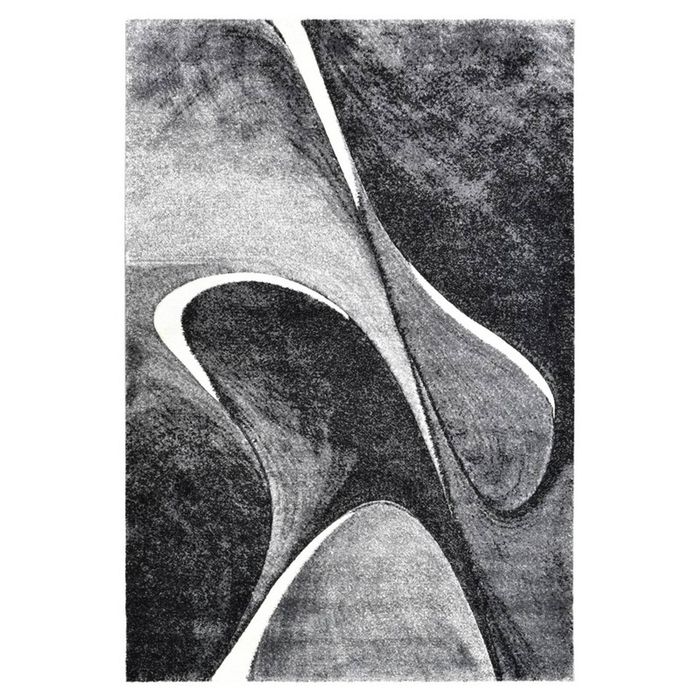 Loom & Lace Millard 37 200X290 Dark Grey White Rug - Bunnings Australia