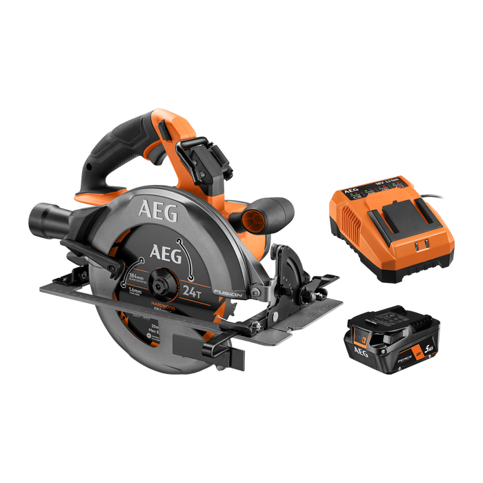 AEG 18V FUSION 184mm Circular Saw 5Ah FORCE Kit - Bunnings New Zealand