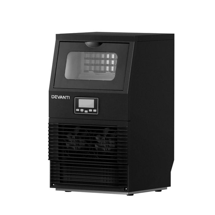Devanti Commercial Ice Maker Cube Machine 30kg - Bunnings Australia