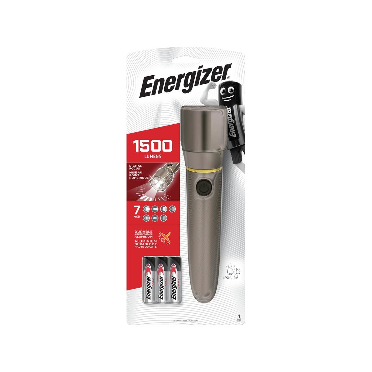 Energizer 1500lm Vision HD Torch Light - Bunnings New Zealand