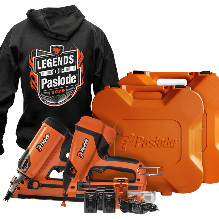 Paslode FrameMaster And TrimMaster Nailer Combo Kit With Legends Of ...