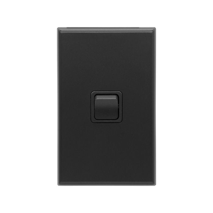 Deta X7 Single Vertical Switch - Matt Black - Bunnings New Zealand