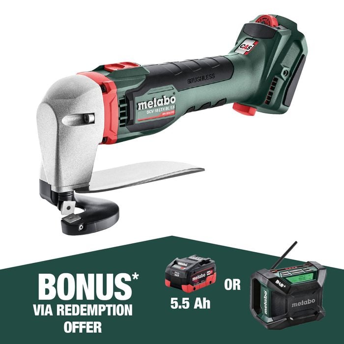 Metabo 18V 1.6mm Nibbler Shear Skin Only Bunnings Australia