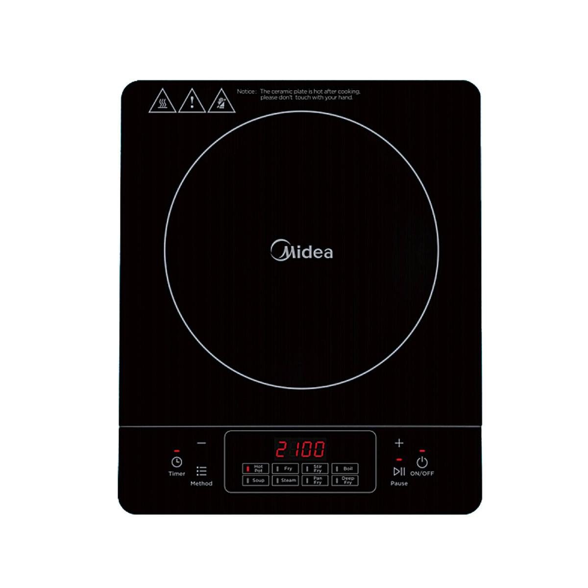 Midea Portable Induction Cooker 3-hour timer - Bunnings Australia