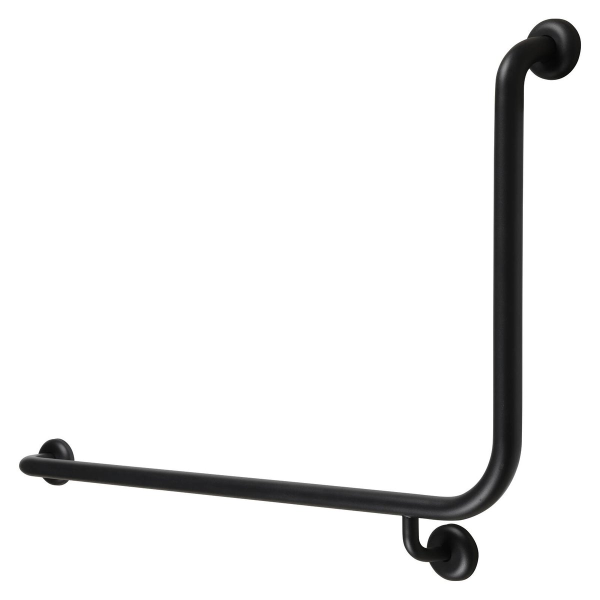 Metlam Australia 950mm x 600mm Designer Black 90 Degree Left Hand Grab ...