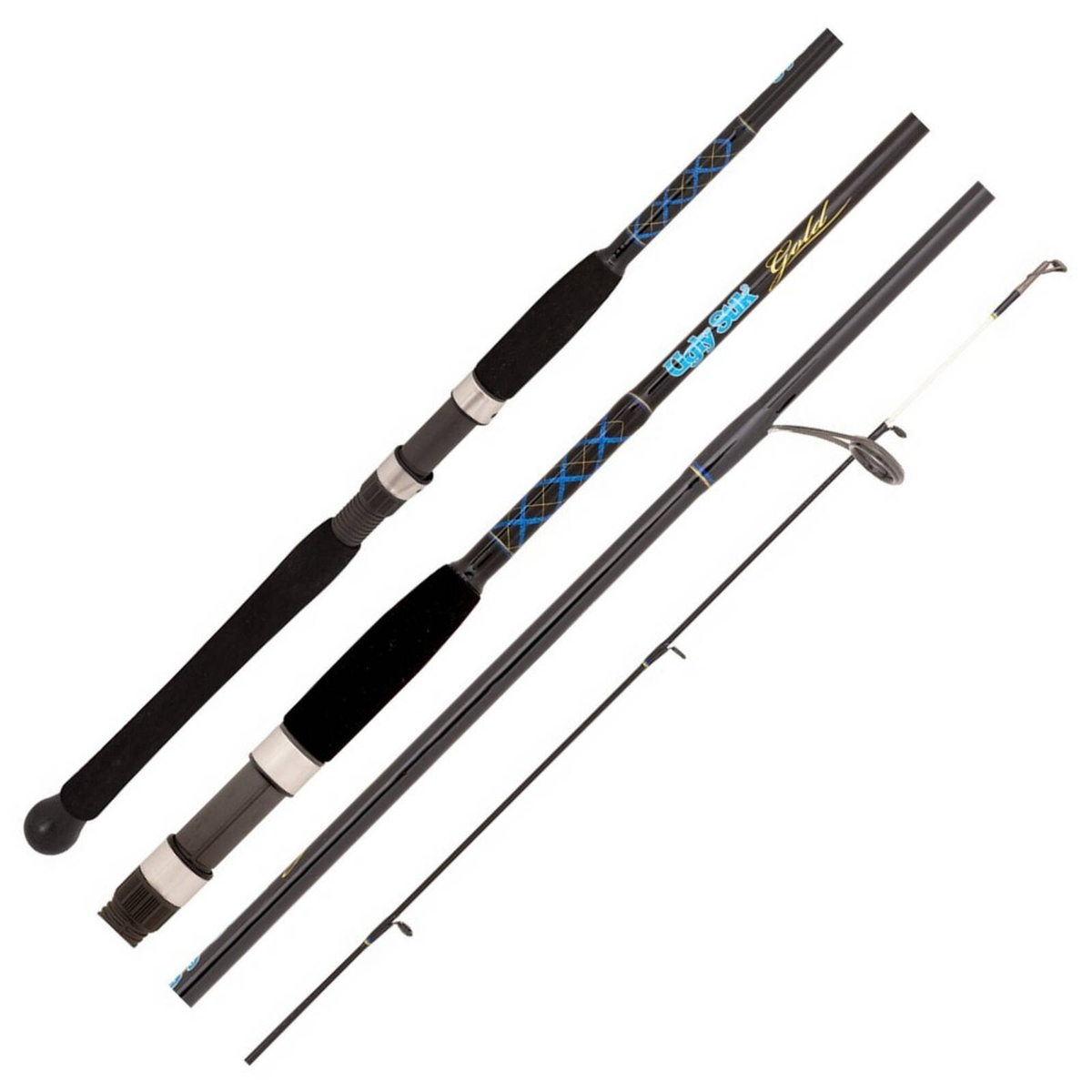 4'6 Ugly Stik Gold 1-3kg Kayak Fishing Rod - 1 Piece Spin Rod ...
