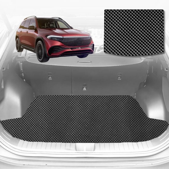 6D Diamond Car Boot Mat for Mercedes-Benz EQB SUV (X243)2022-Current ...