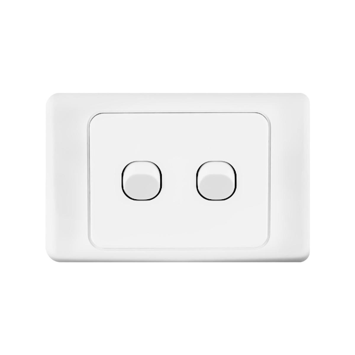 Deta Double Pole Double Switch - Bunnings Australia