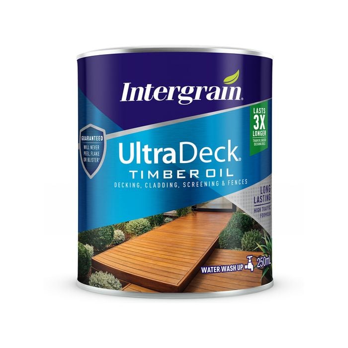 Intergrain 250ml Spotted Gum UltraDeck Timber Decking Oil - 250ml ...