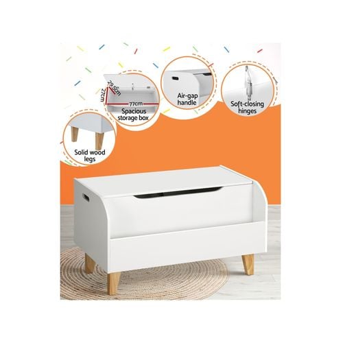 Keezi Kids Toy Box Storage Chest Organiser - Bunnings Australia