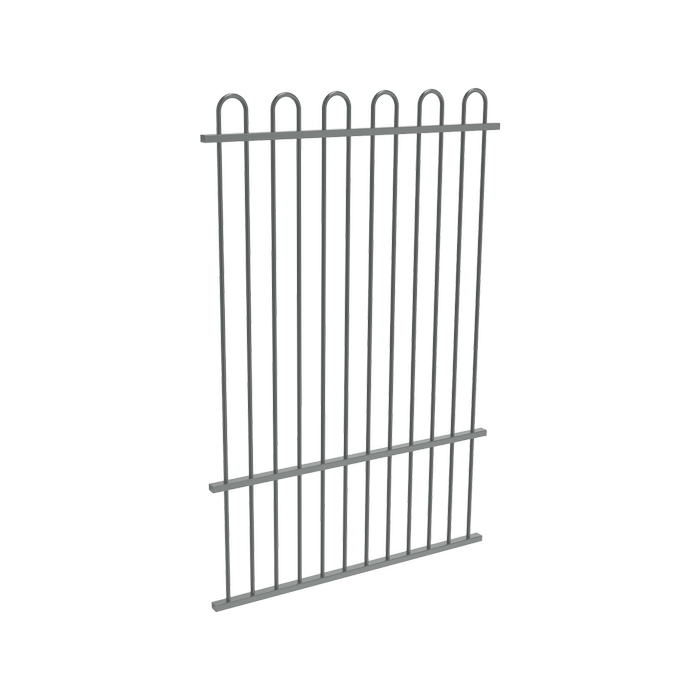 ProtectorAl 350 - 1200 x 1800mm Monument Aluminium Loop Top Pool Fence ...