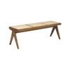 Home Bazar 140x45cm Teak Dali Bench - Bunnings Australia