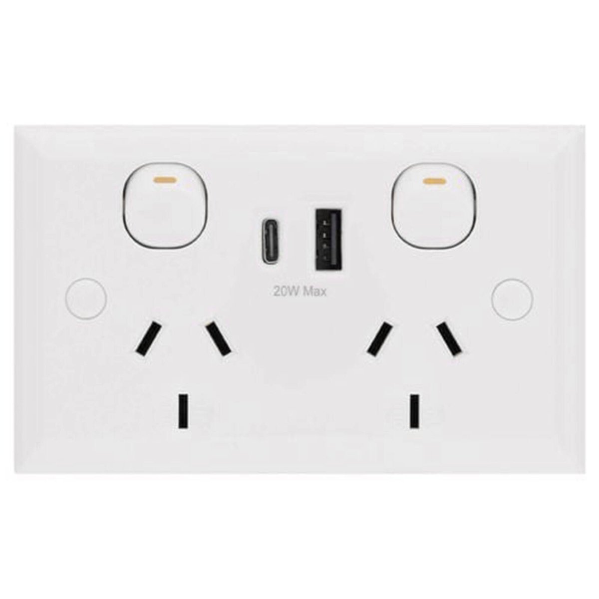 DETA 3000 Double Power Point with USB A+C - Bunnings Australia