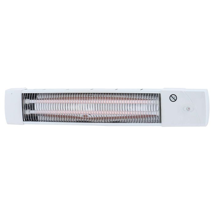 Arlec 1200W White 2 Bar Radiant Strip Heater with Pull Cord - Bunnings ...