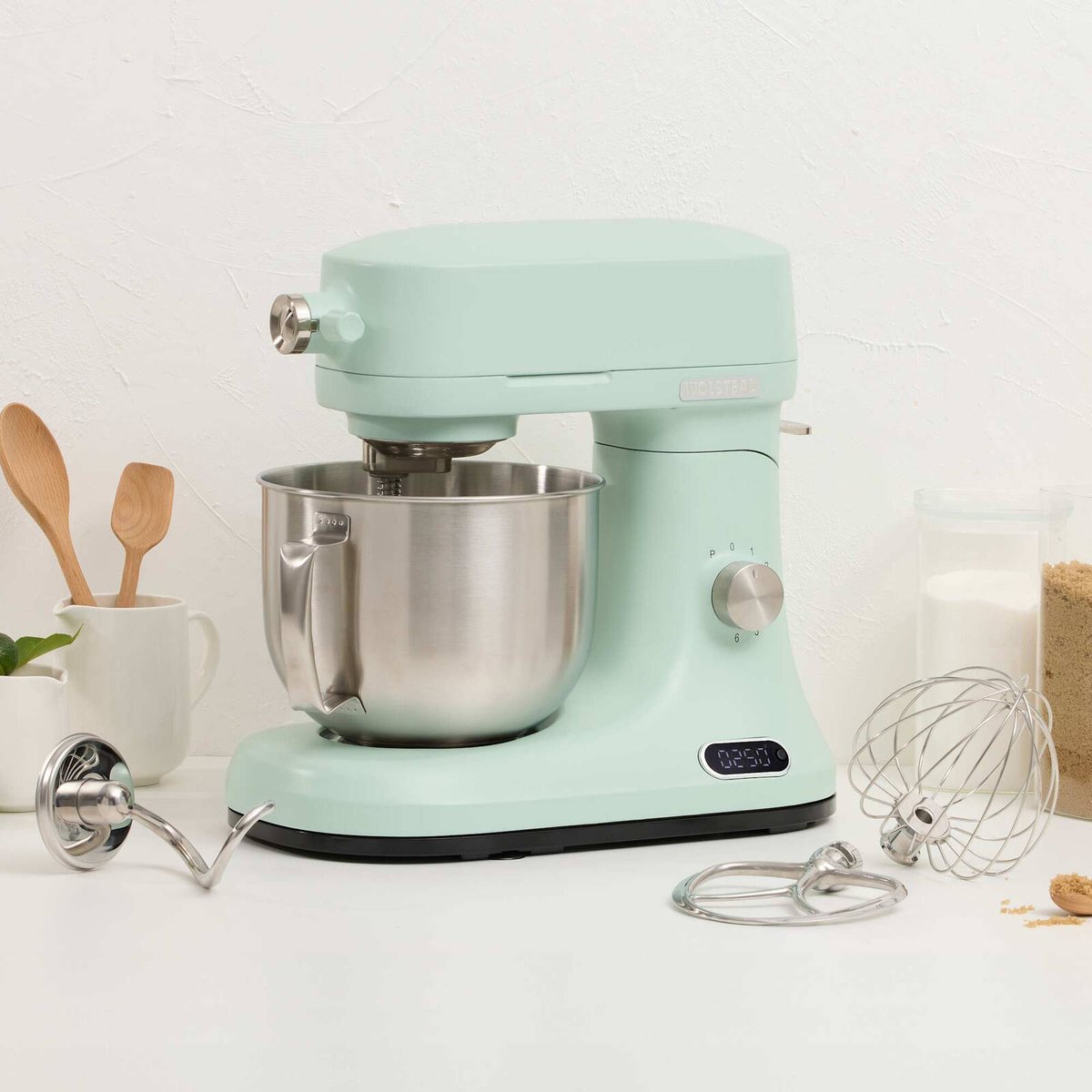 Wolstead Palette Stand Mixer Mist Green - Bunnings Australia