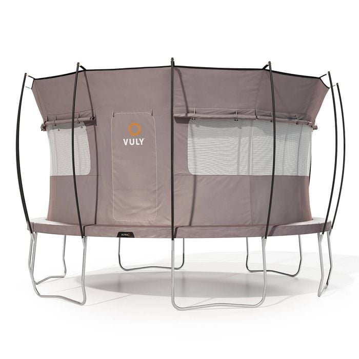 VULY Ultra 2 Extra Large 14ft Trampoline with Enclosure - Round Kids Trampolines Bundle With ...