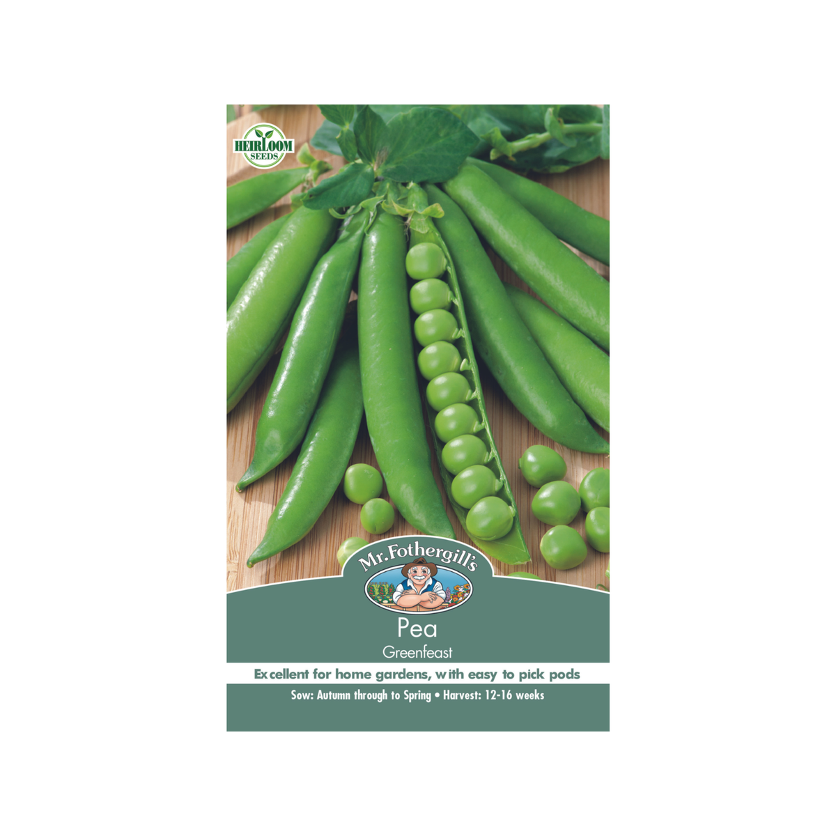 Mr Fothergill's Seed Pea Greenfeast - Bunnings New Zealand