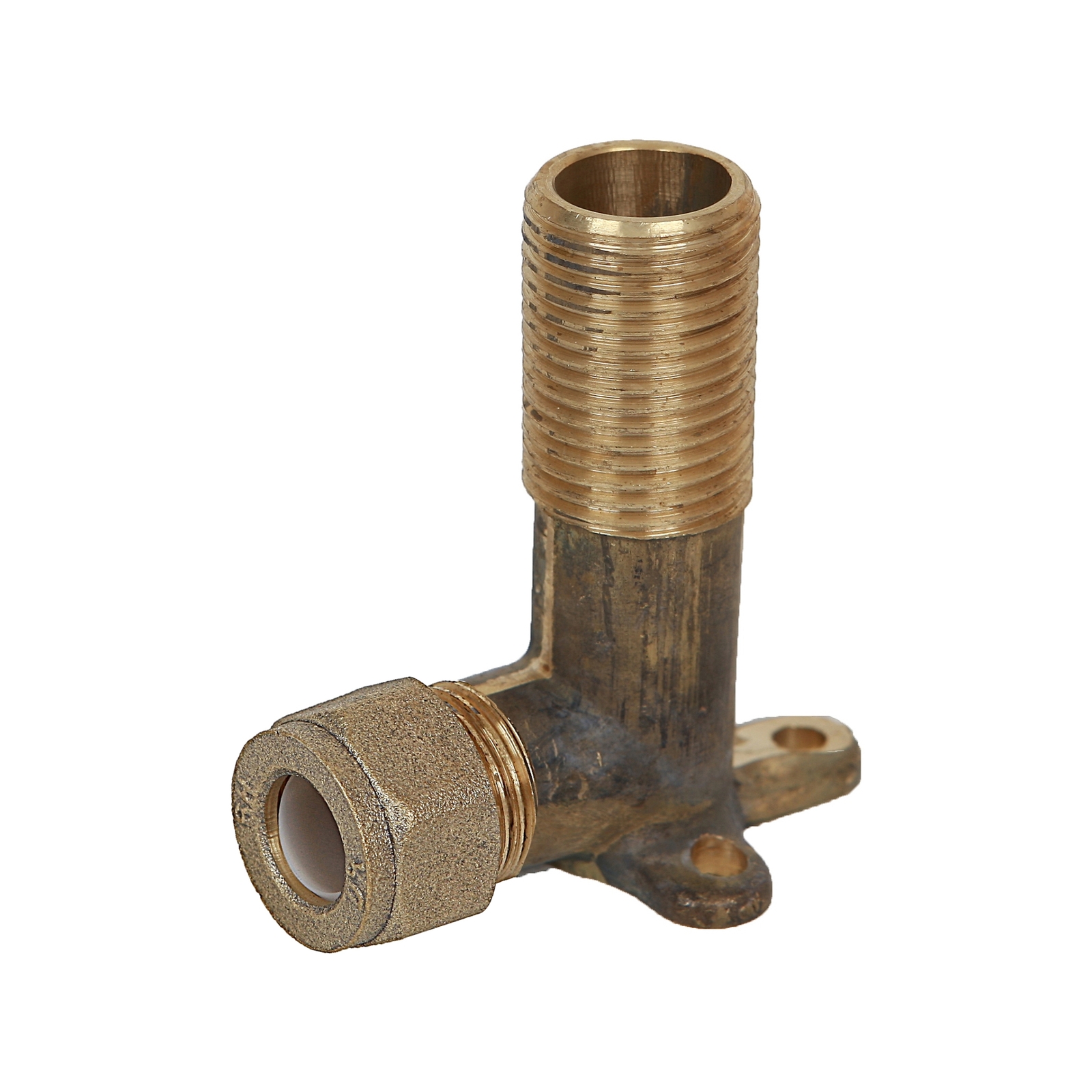 Brasshards 15C x 15MI x 70mm Brass Male Lugged Compression Elbow Bunnings Australia