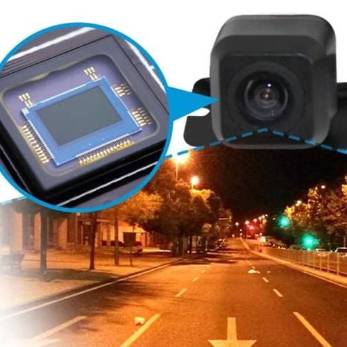 Elinz Mini CMOS Car Reversing Camera Rear View IR Night Vision ...