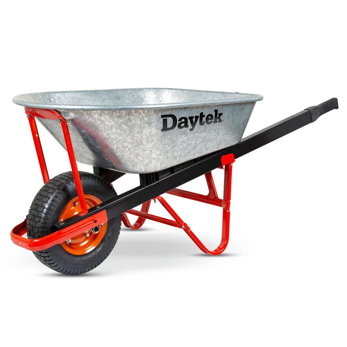 Daytek 100L Galvanised Contractor Wheelbarrow - Bunnings Australia