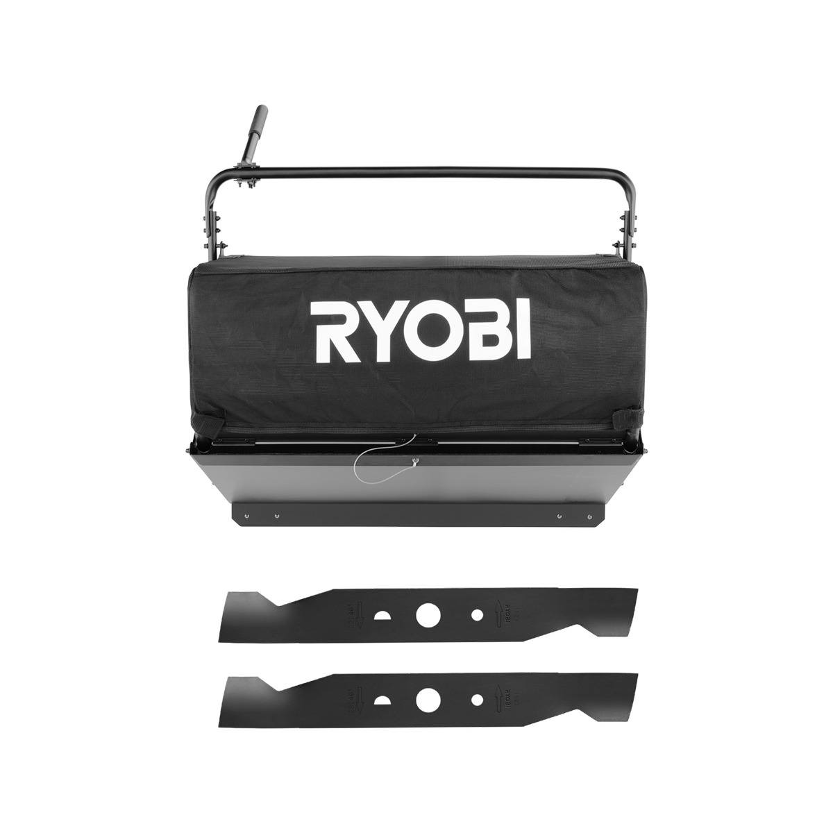 Ryobi 80V Integrated 30” Catcher & Blades Kit RRLM16 - Bunnings Australia