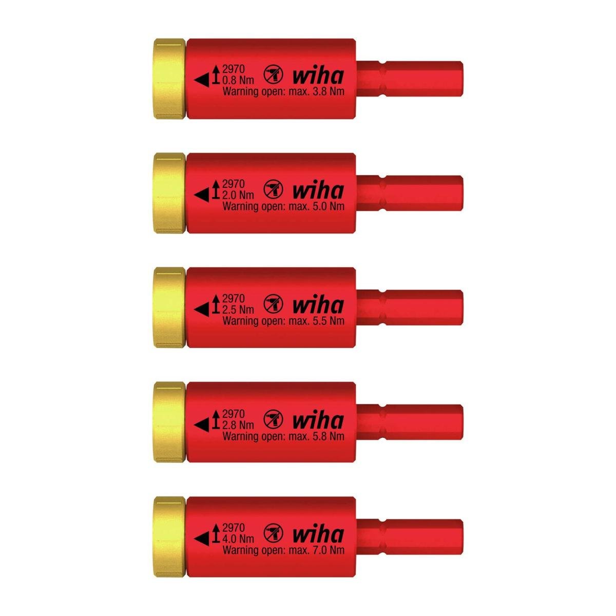 Wiha Torque Adapter Set For slimBits and slimVario Holder - H Piece Set ...