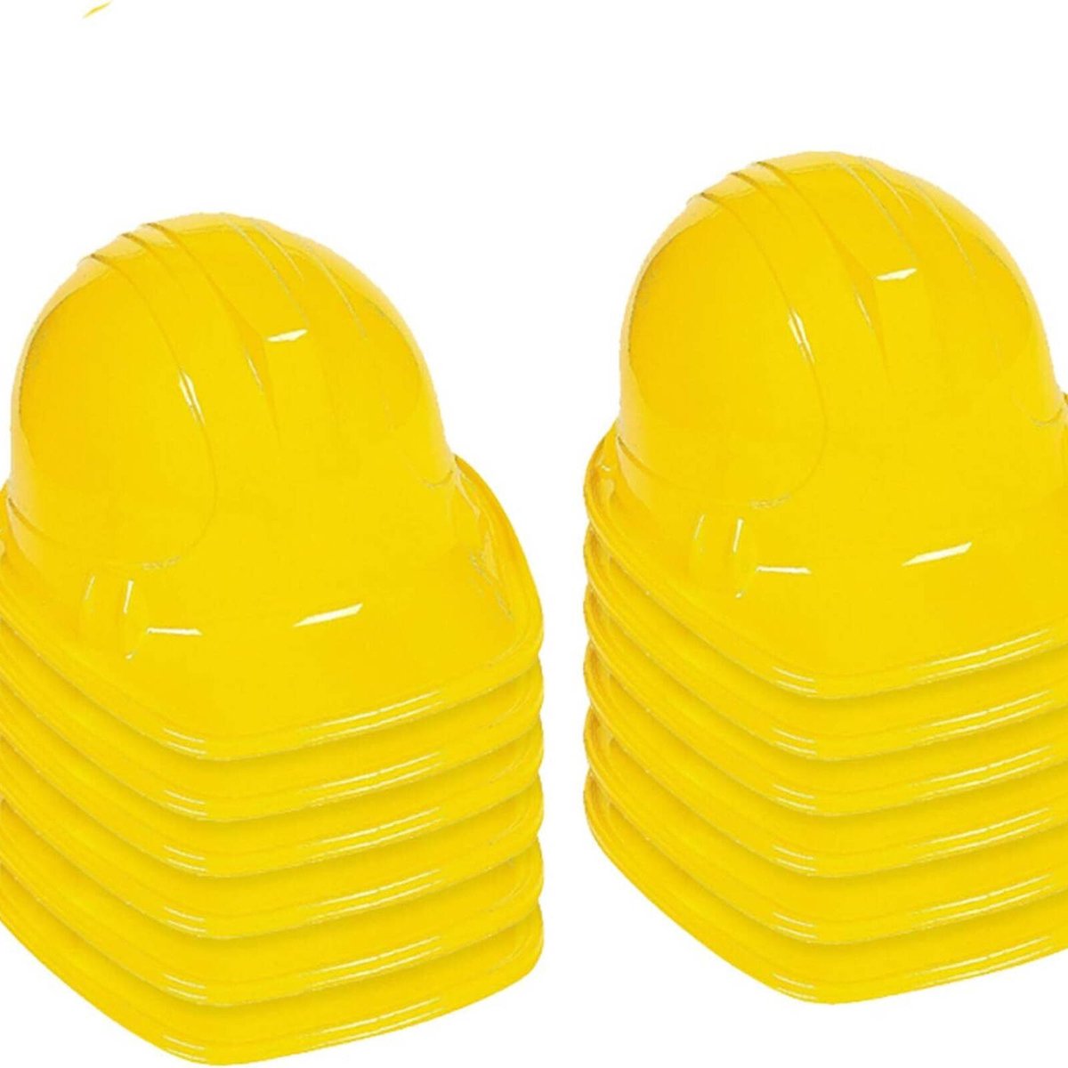 12x Kids Builder Hats Construction Costume Party Helmet Safety Cap ...