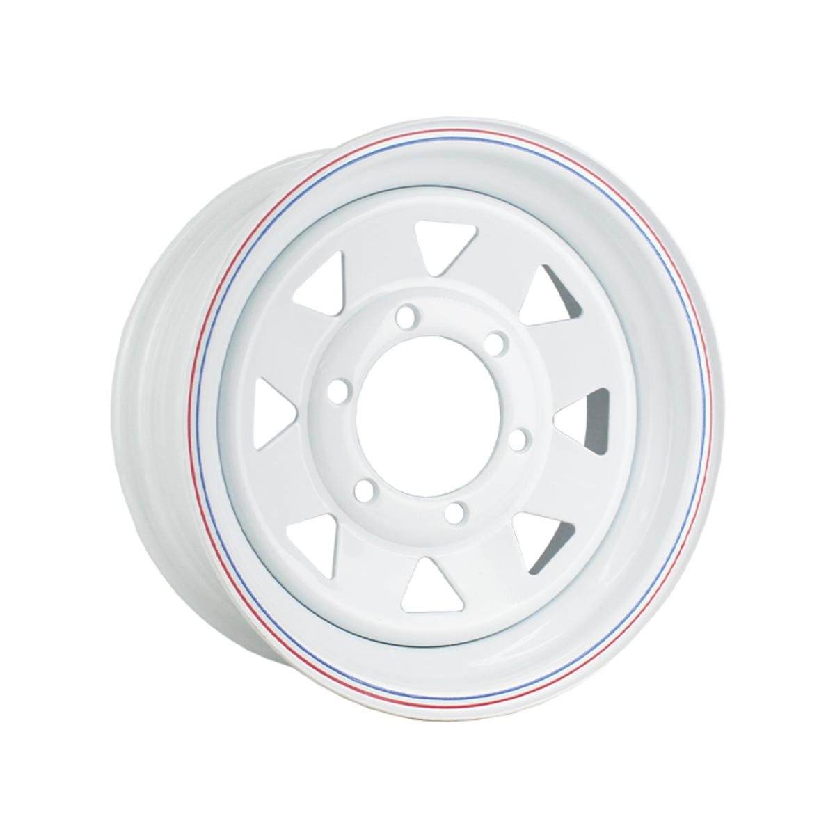 Sunrise Trailer 15" Sunraysia Steel Rim - Landcruiser 6 Stud, White ...
