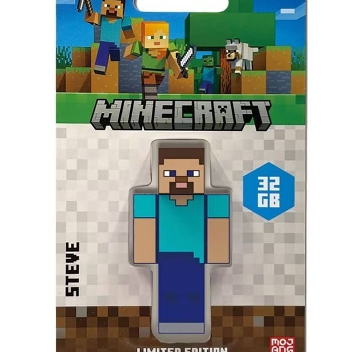 Verbatim Minecraft USB Flash Drive 32GB - Steve - Bunnings Australia
