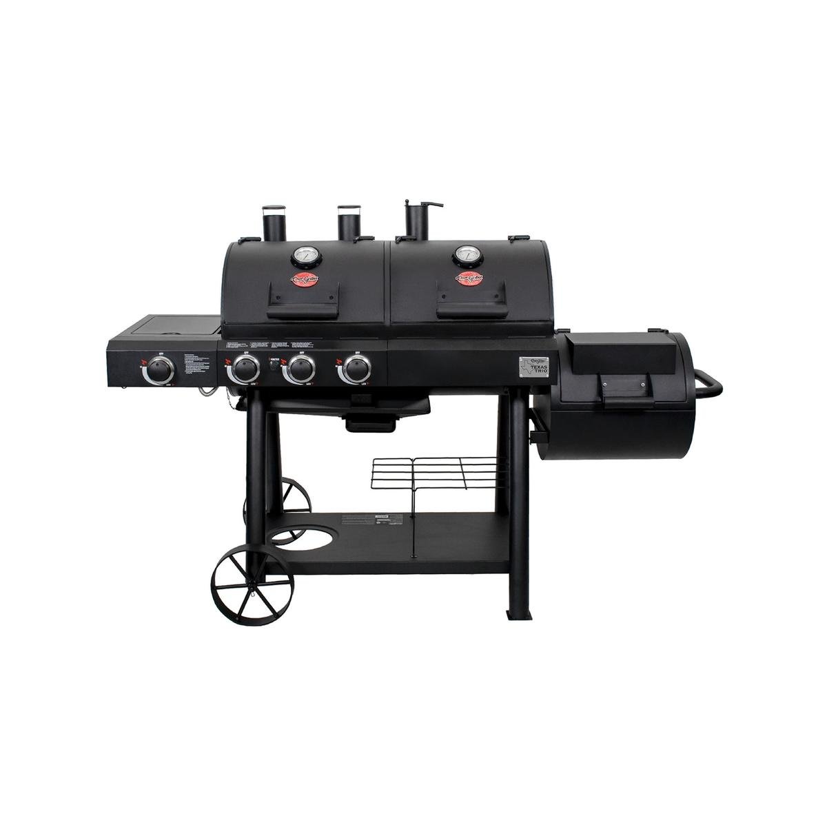 Char-Griller Texas Trio Gas And Charcoal Grill - Bunnings Australia