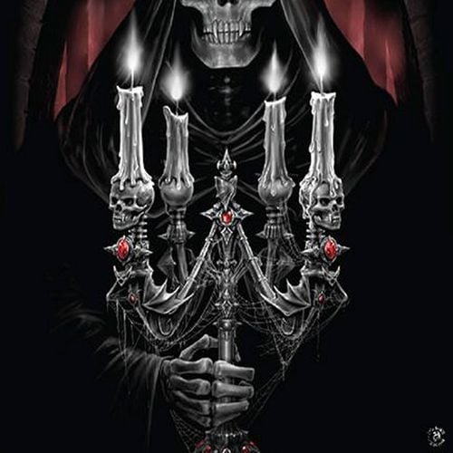 Anne Stokes Candelabra Polar Fleece Throw 127 x 152 cm - Bunnings Australia