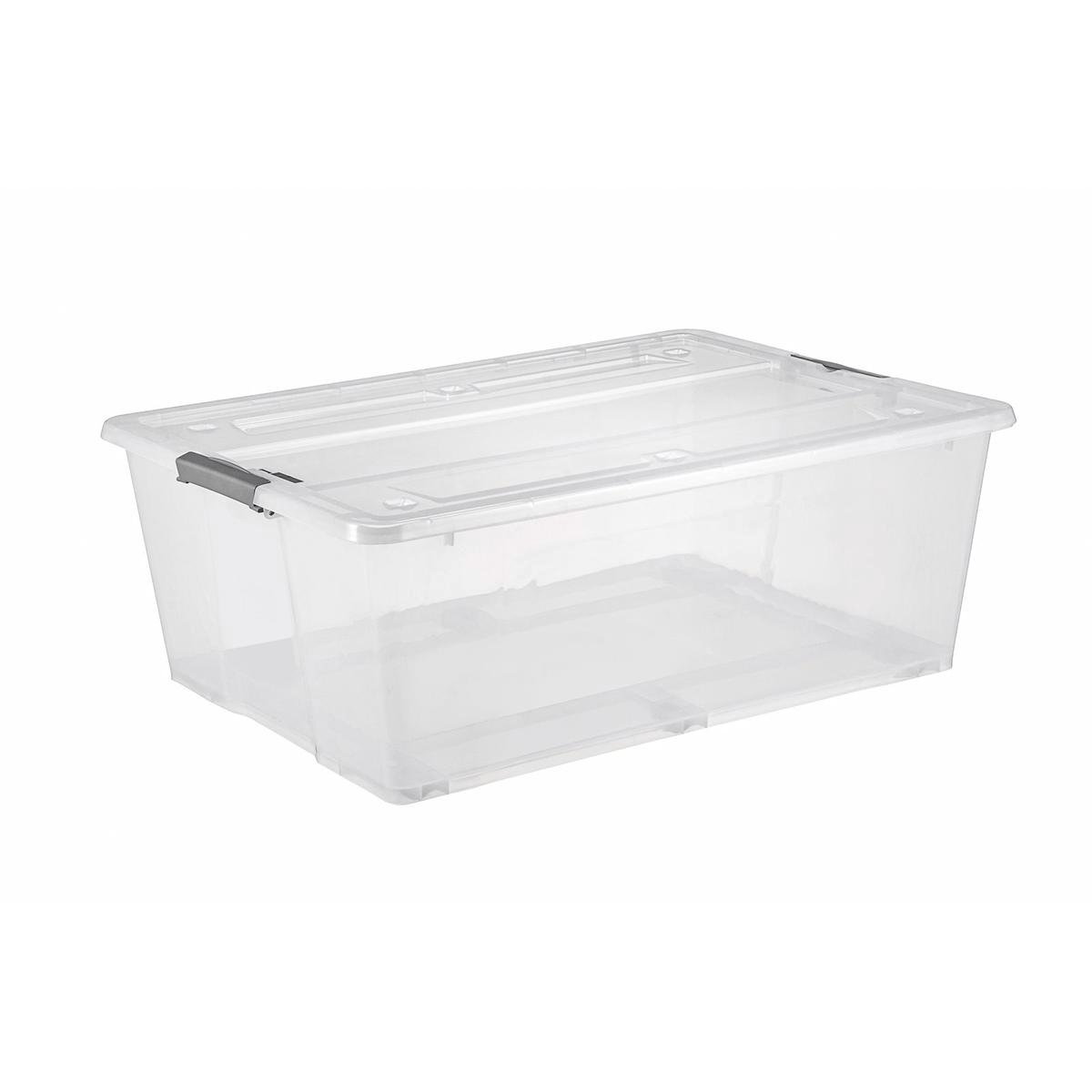 All Set 90L Clear Modular Storage Container - Bunnings New Zealand