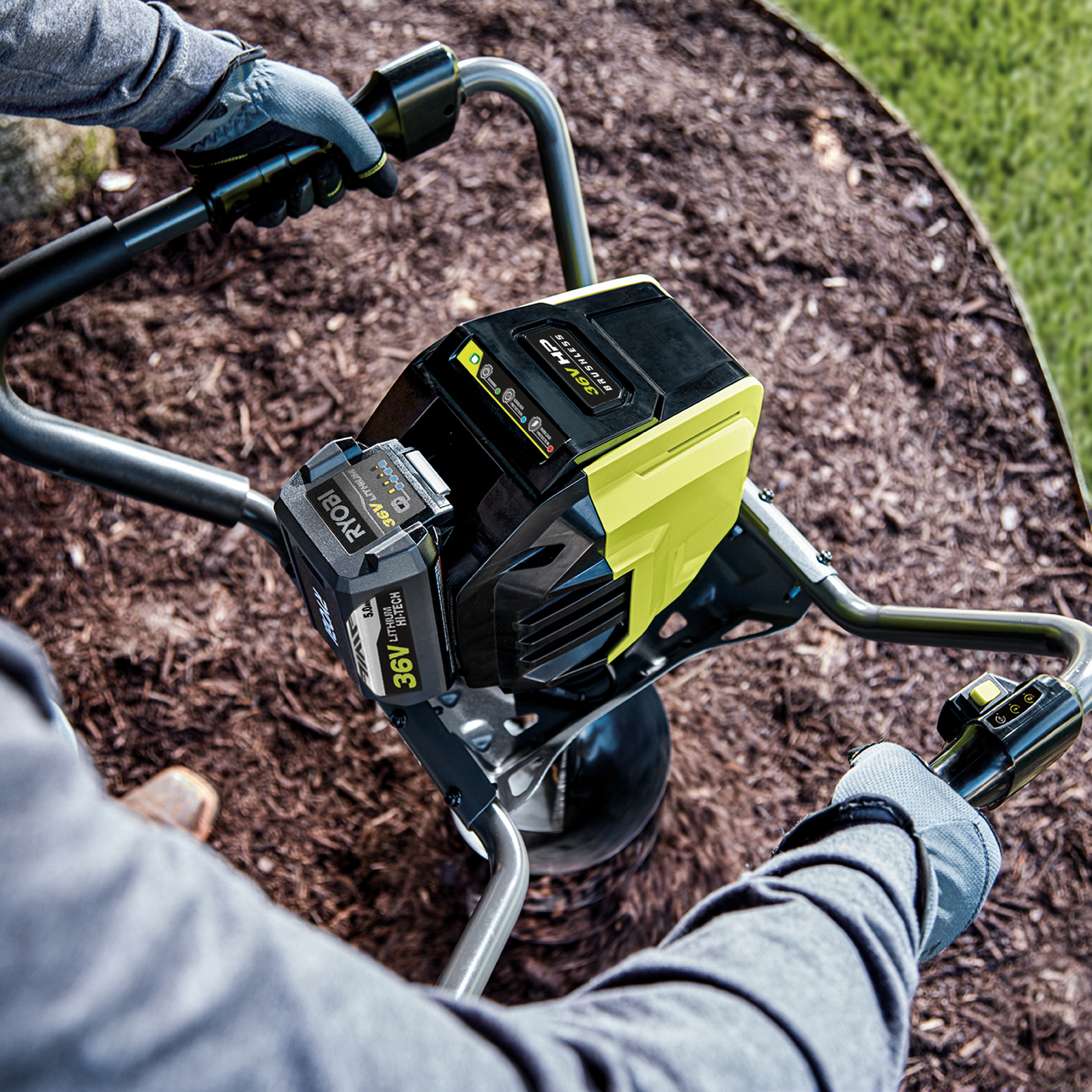 Ryobi post hole digger bunnings store