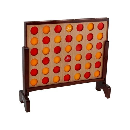 Mega4 Hardwood Connect Four In A Row Game Set 75x79cm - Bunnings Australia