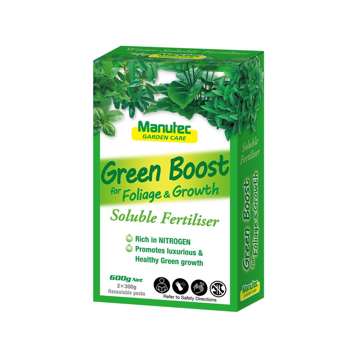 Manutec 600g Green Boost For Foliage And Growth - Bunnings Australia
