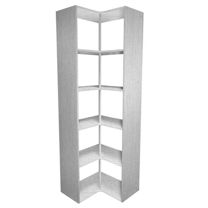 Lugna 1776 x 682 x 390mm Mist 5 x 2 Cube Corner Unit - Bunnings Australia