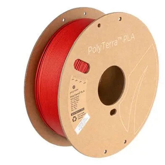 Polymaker PolyTerra PLA Matte Army Red 1kg (1.75mm) - Bunnings Australia