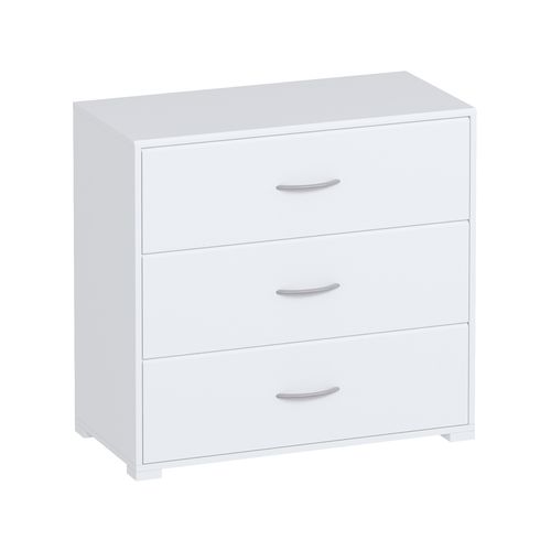 Practa 3 Drawer Chest of Drawers Unit White - Bunnings New Zealand
