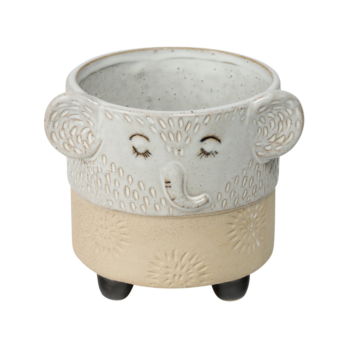 Northcote Pottery 11cm White Elephant Pot - Elephant - Bunnings Australia