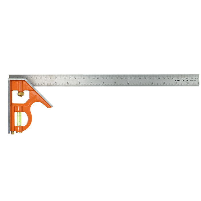 Bahco 400mm Sliding Combination Square with Metal Scriber - Bunnings ...