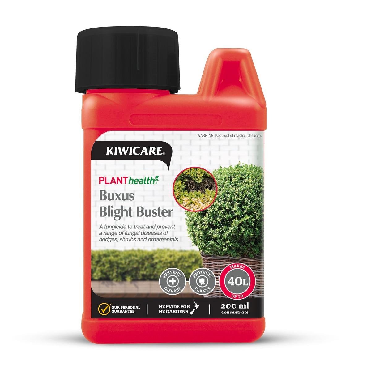 Kiwicare 200ml Plant Health Buxus Blight Buster Concentrate - Bunnings ...