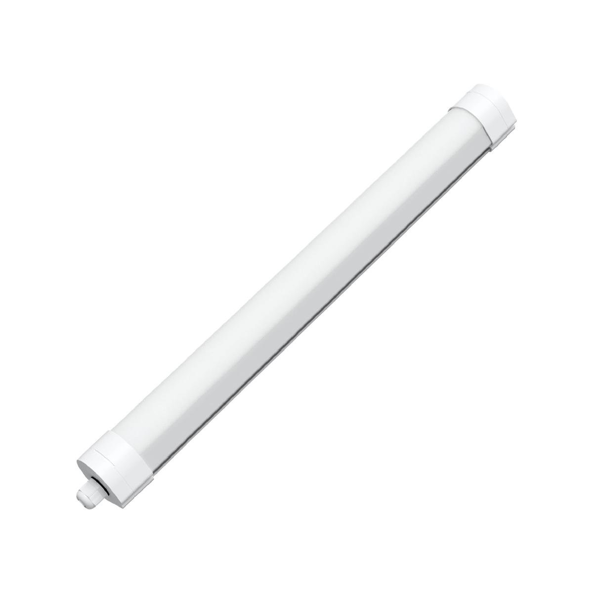 Arlec 60cm 20W DIY Dual-Power and Tri-Colour Tri-Proof LED Batten Light ...