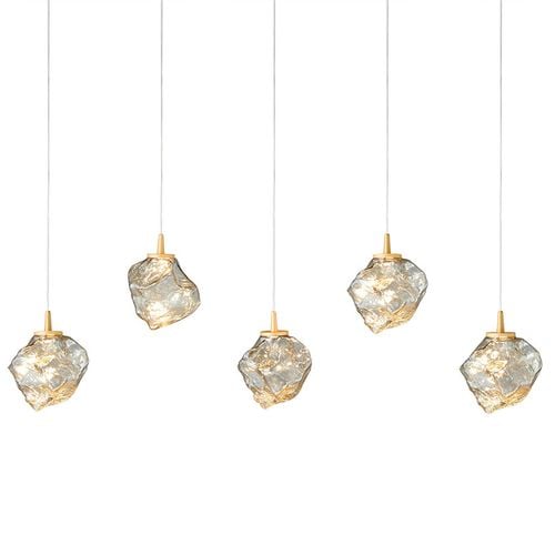 Vencha Gem 5 Light LED Bar Glass Pendant - Bunnings Australia