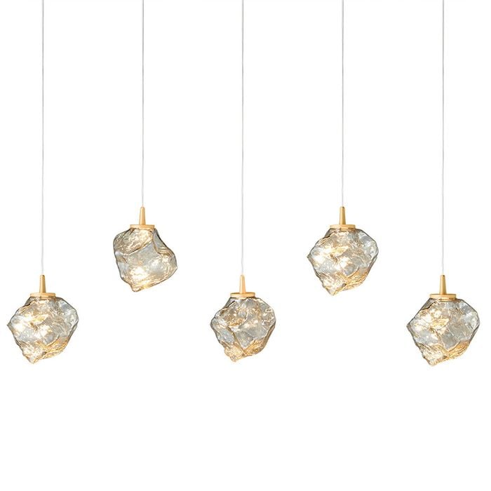 Vencha Gem 5 Light LED Bar Glass Pendant - Bunnings Australia
