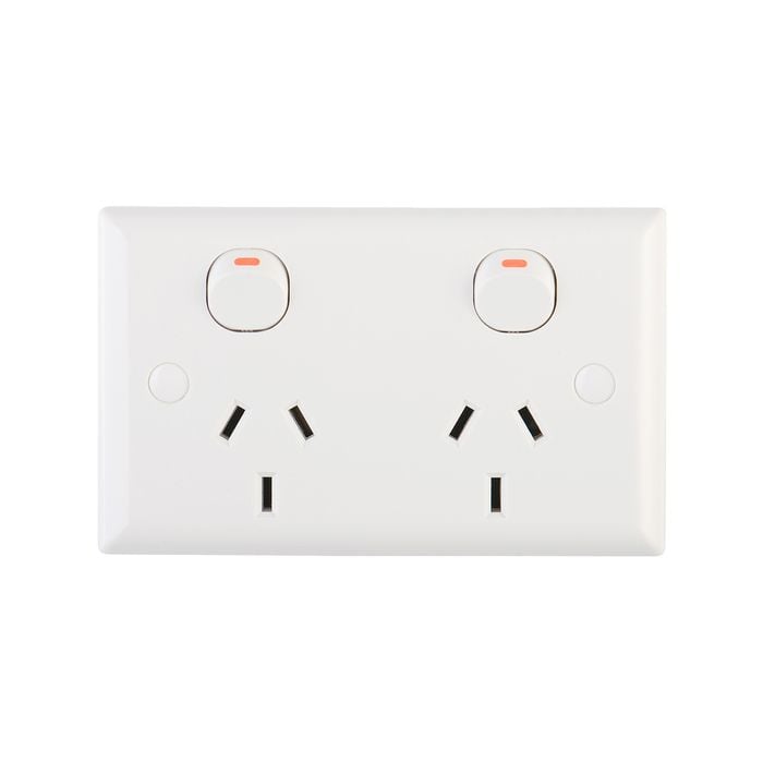 DETA Solid Plate Double Powerpoint - Bunnings Australia