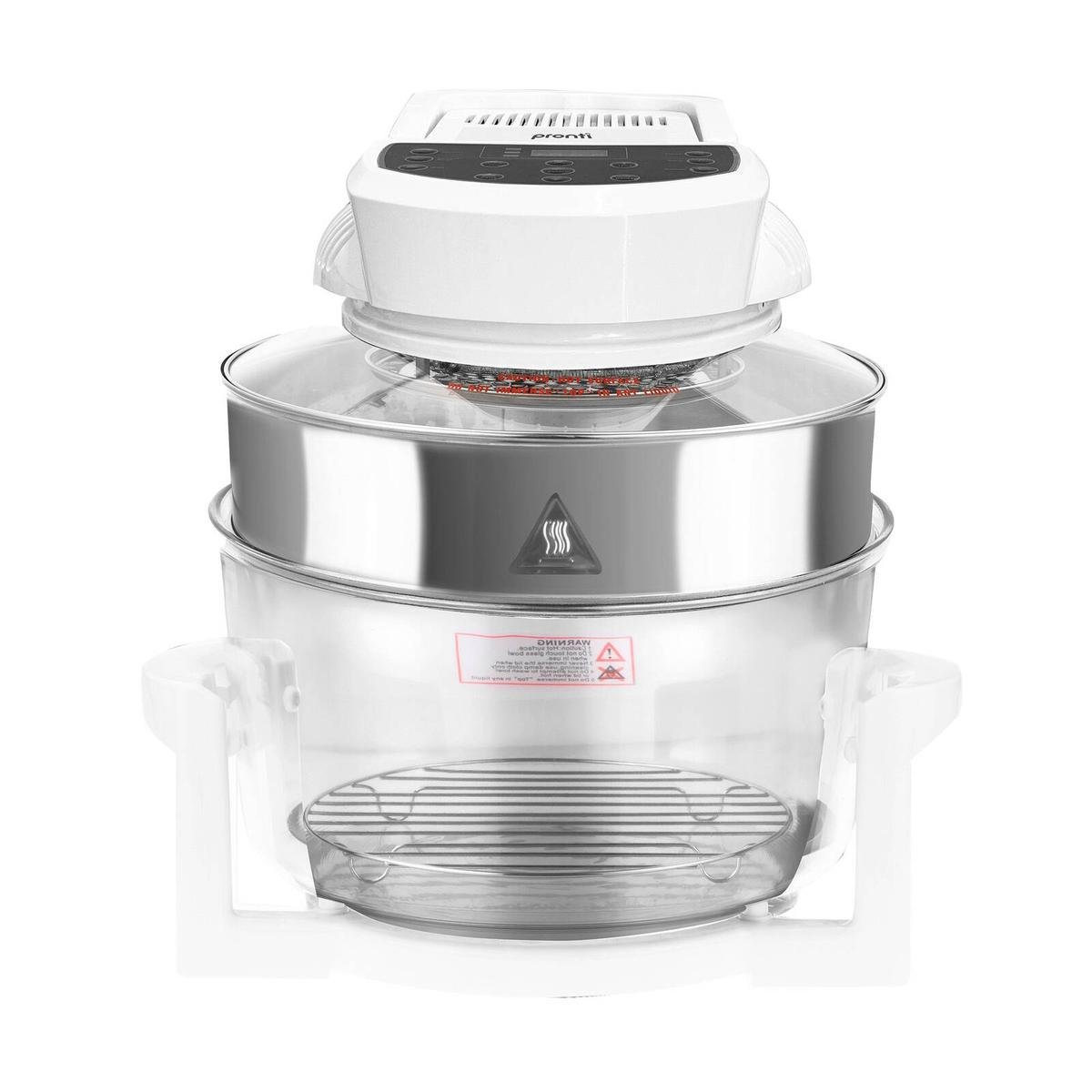 Pronti 17L Digital Family Turbo Convection Oven Broiler Cooker - White ...