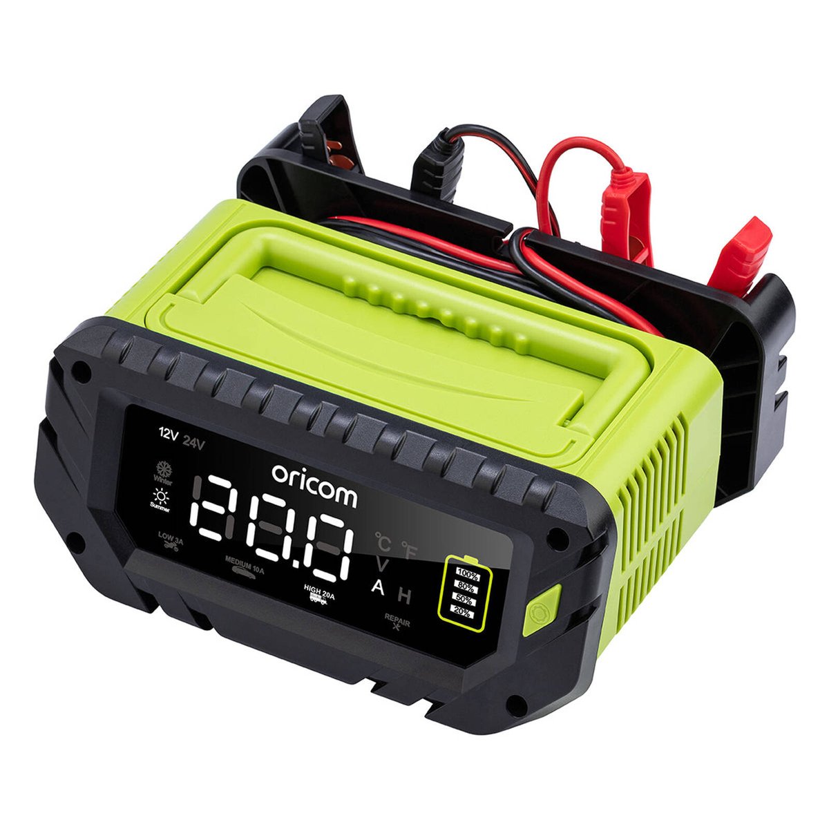 Oricom Bc210 12/24v 20amp Battery Charger And Maintainer - Bunnings ...