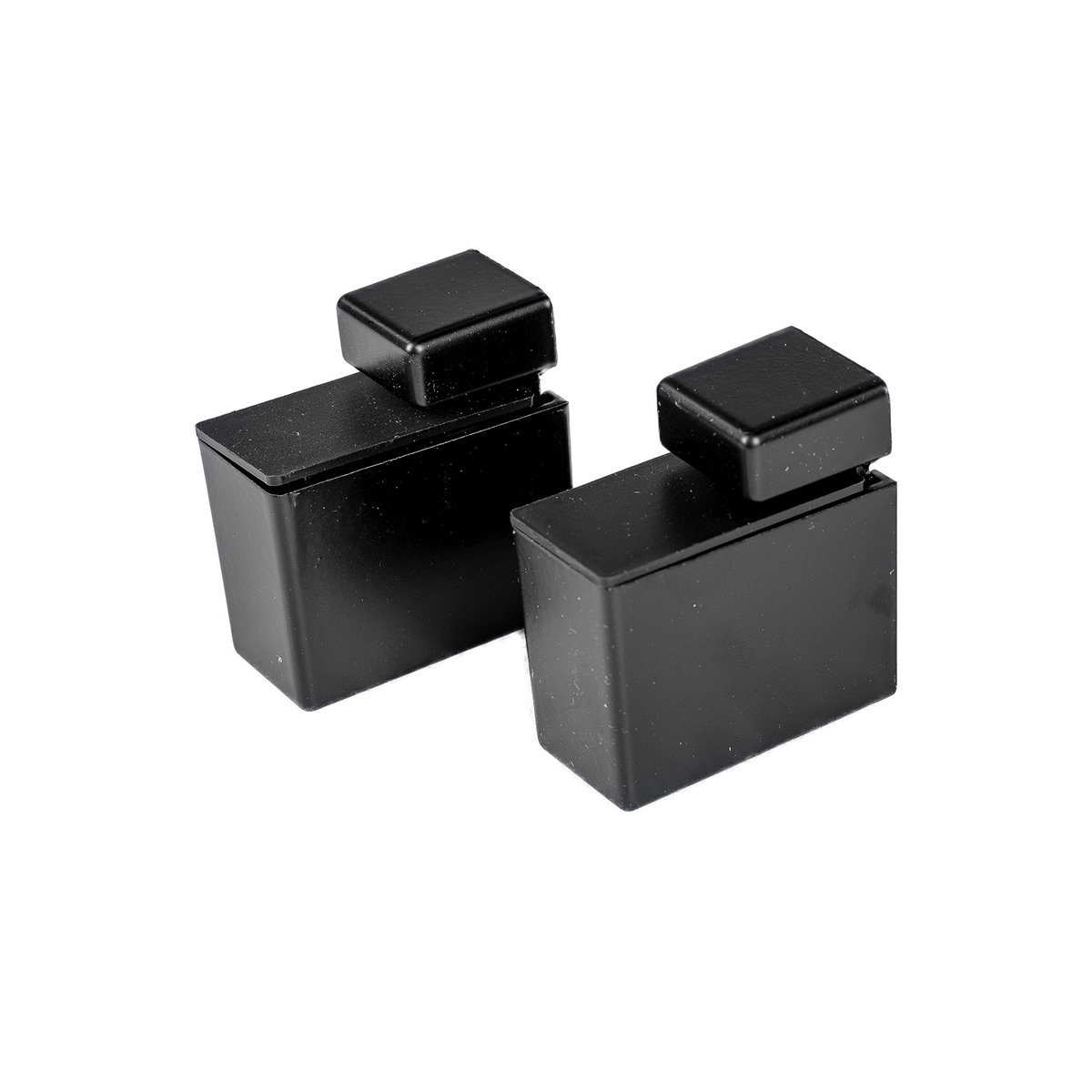 Flexi Storage Decorative Shelving Black Matte Rectangle Shelf Clip - 2 ...